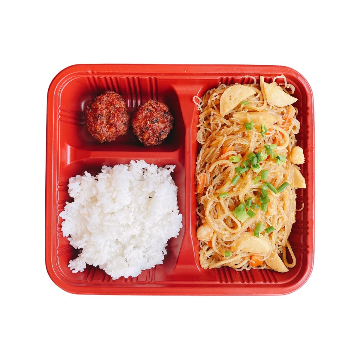 PM1 (10 packs) - Pansit Bihon & Meatballs Set – Yao's Kitchen