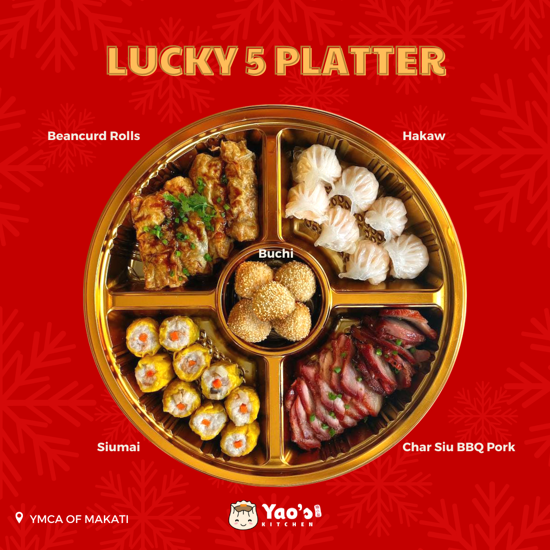 Lucky 5 Treasures Platter – Yao's Kitchen