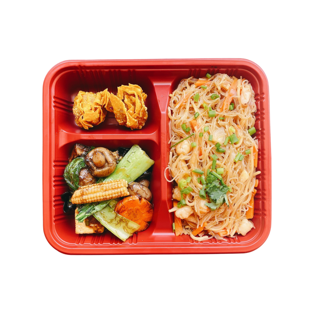 PM3 (10 packs) - Pansit Bihon, Veggies and Wanton Set – Yao's Kitchen